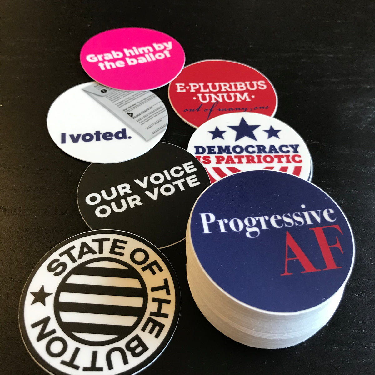 State of the Button™ Progressive AF 2" Sticker